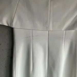 Dresses | Custom Made White Cape Dress Custom Made Sheath Midi Dress ...